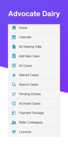 Advocate Diary-Case Management Software